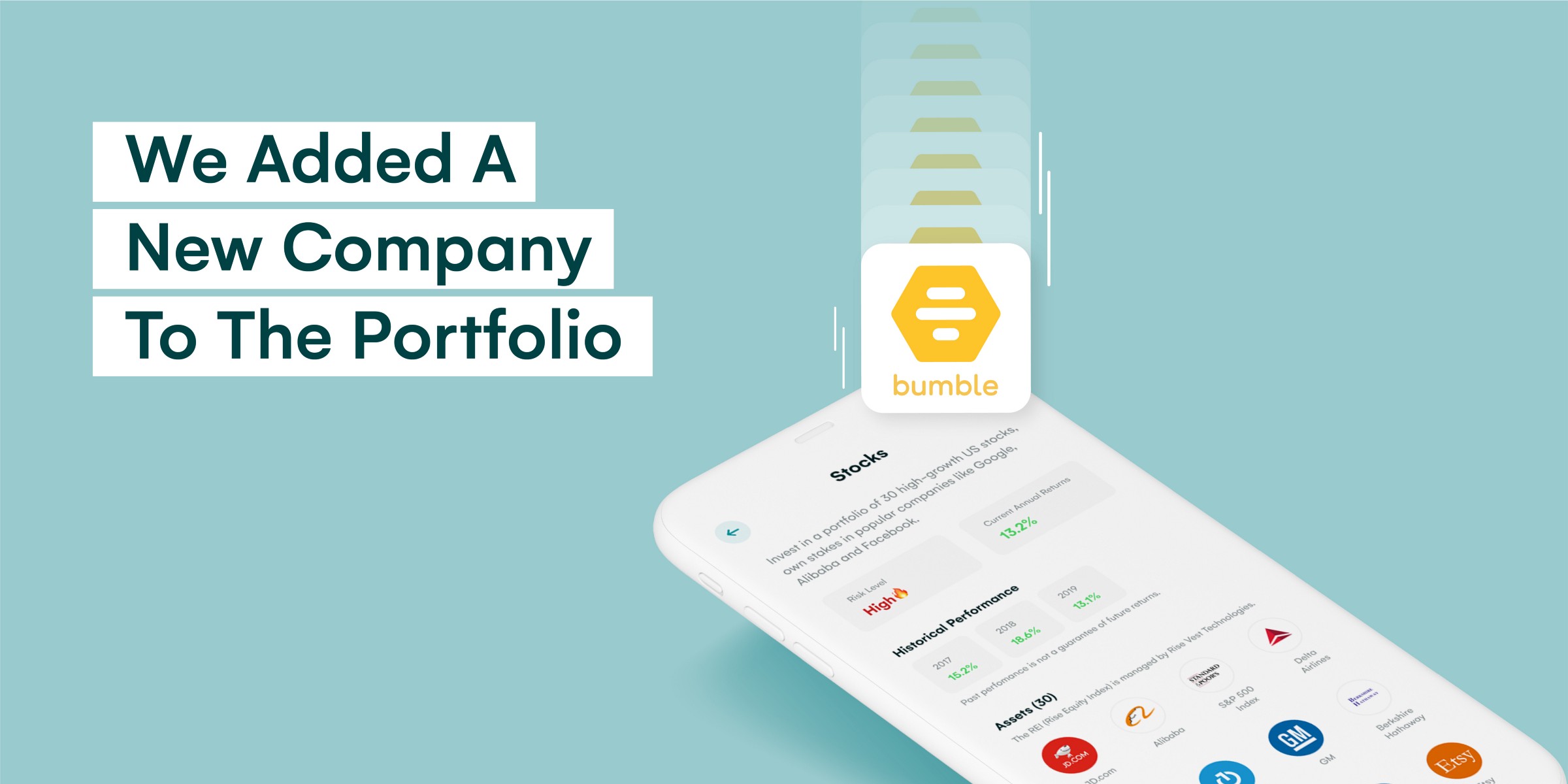 Welcoming Bumble To The Rise Portfolio | Risevest Blog