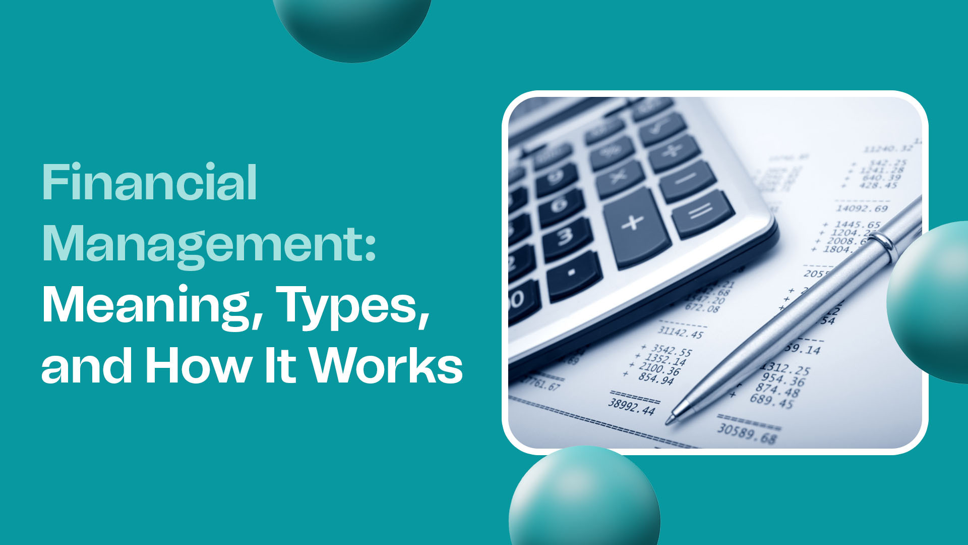 Financial Management: Meaning, Types, and How It Works | Risevest Blog